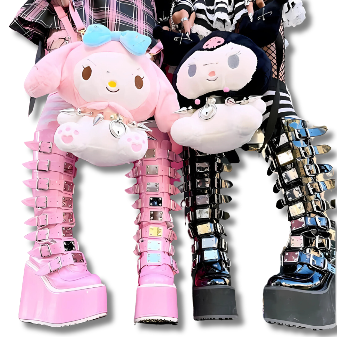 Demonia Platforms Shoes: Femboy Clothing - Femzai Store – Femzai®